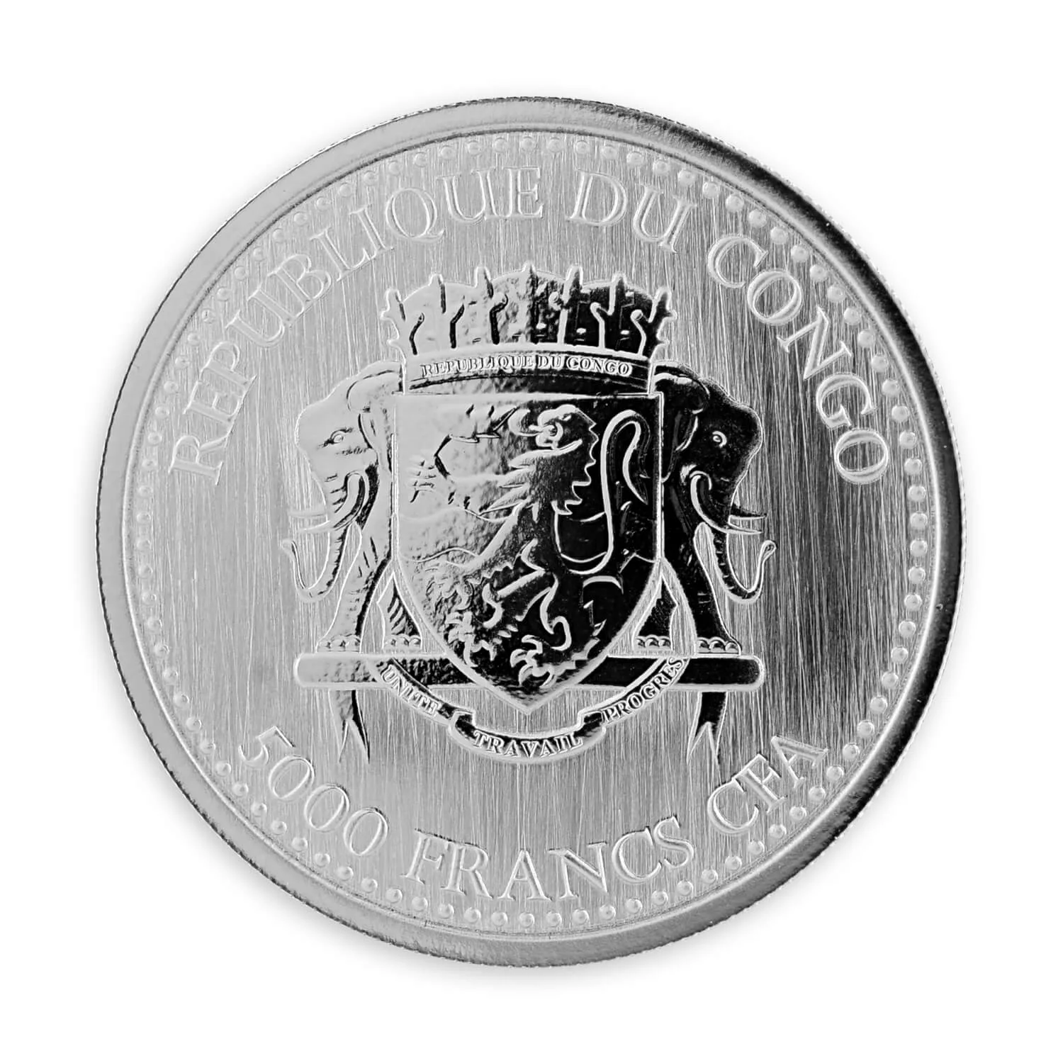 2017 Congo Silverback Gorilla 1 oz Silver Coin