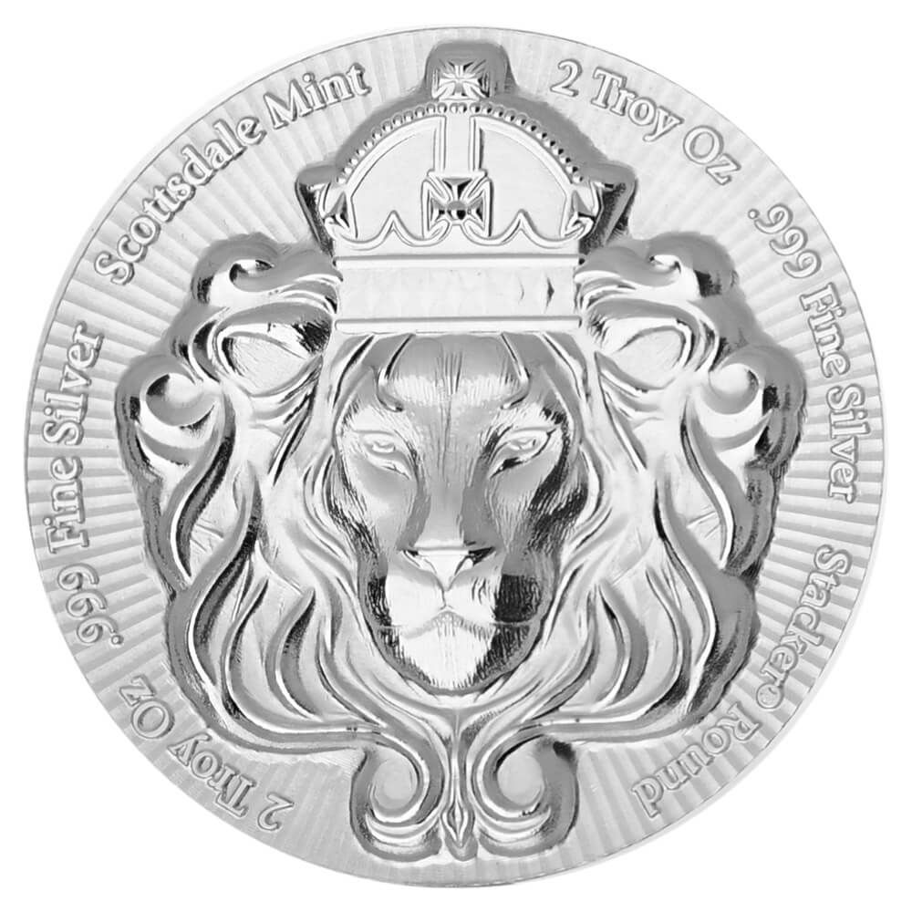 2 oz Silver Round Scottsdale Stackers