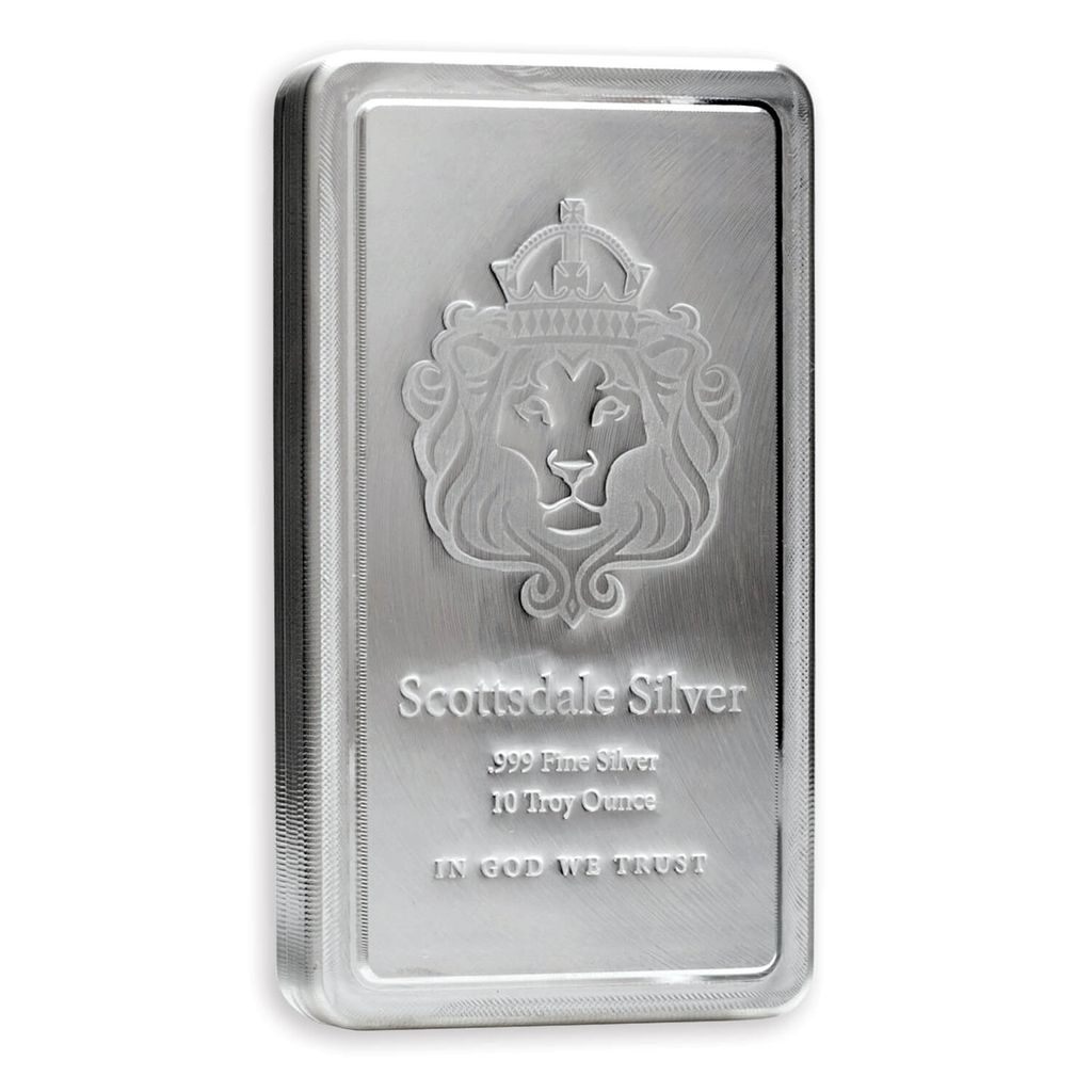 Scottsdale Stacker® 10 oz Silver Bar | Secondary Market | Scottsdale Mint