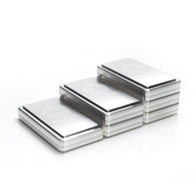 Buy 10 oz Silver Bar | Scottsdale Stacker®