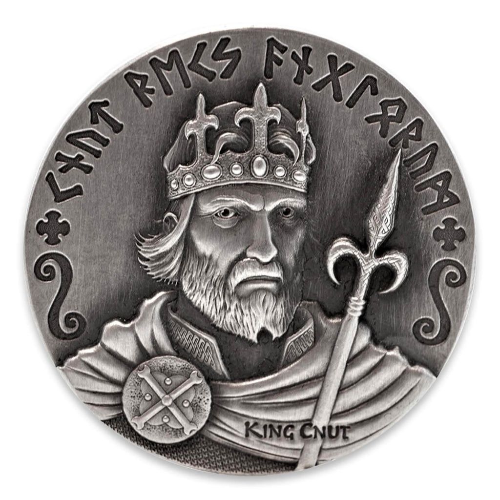 2015 Vikings | King Cnut 2 Oz Silver Coin