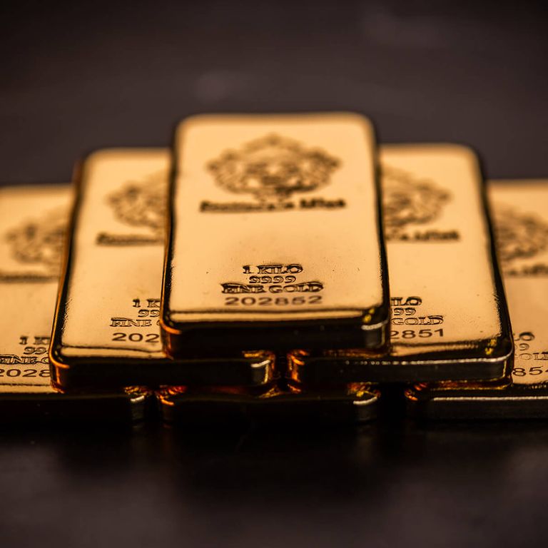 Buy 1 Kilo Gold Bars Online | .999 Fine Gold