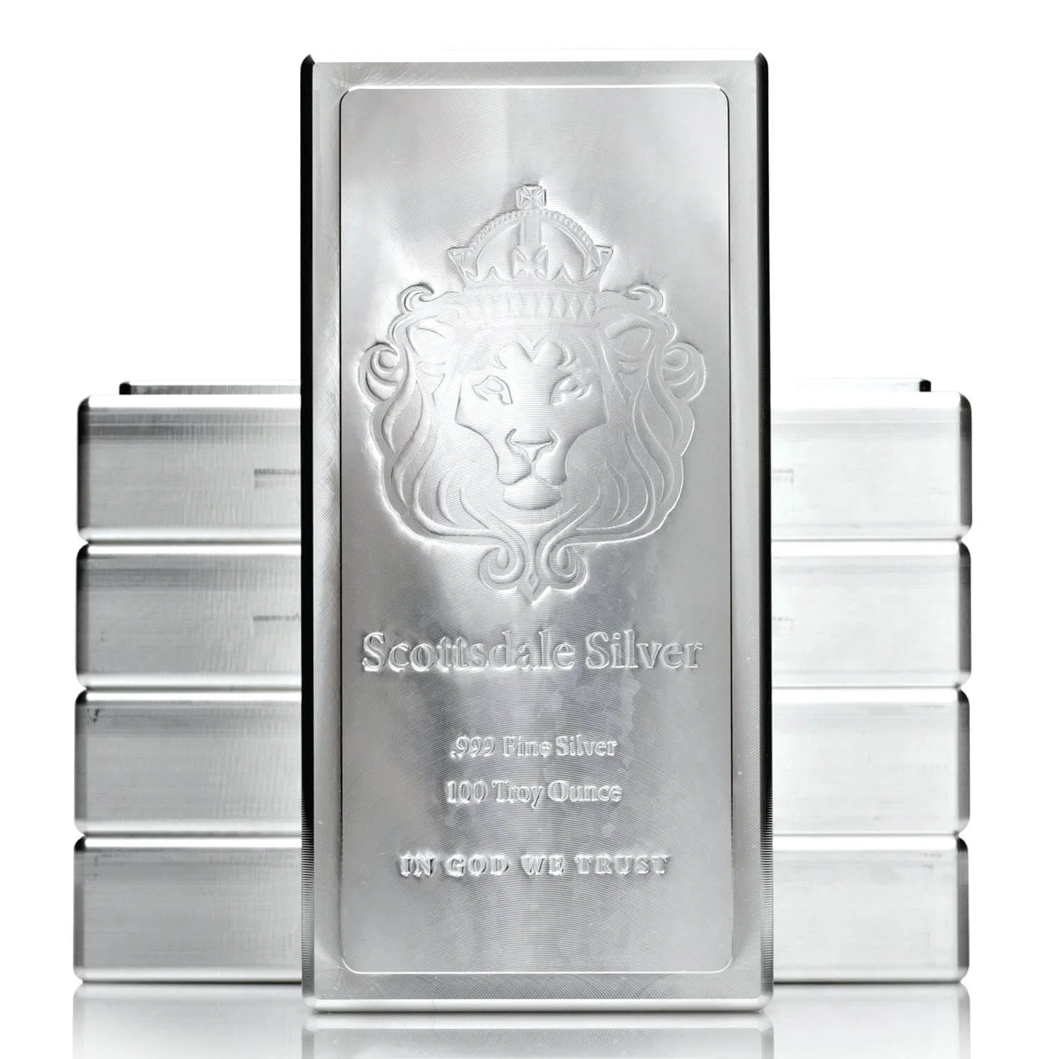 Buy 100 oz Silver Bar | Scottsdale Stacker®