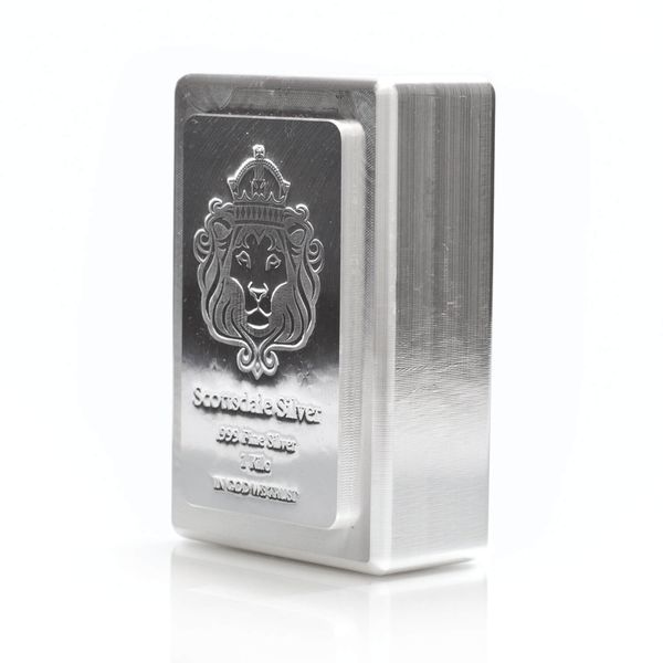 Buy 1 Kilo Silver Bar | Scottsdale Stacker®