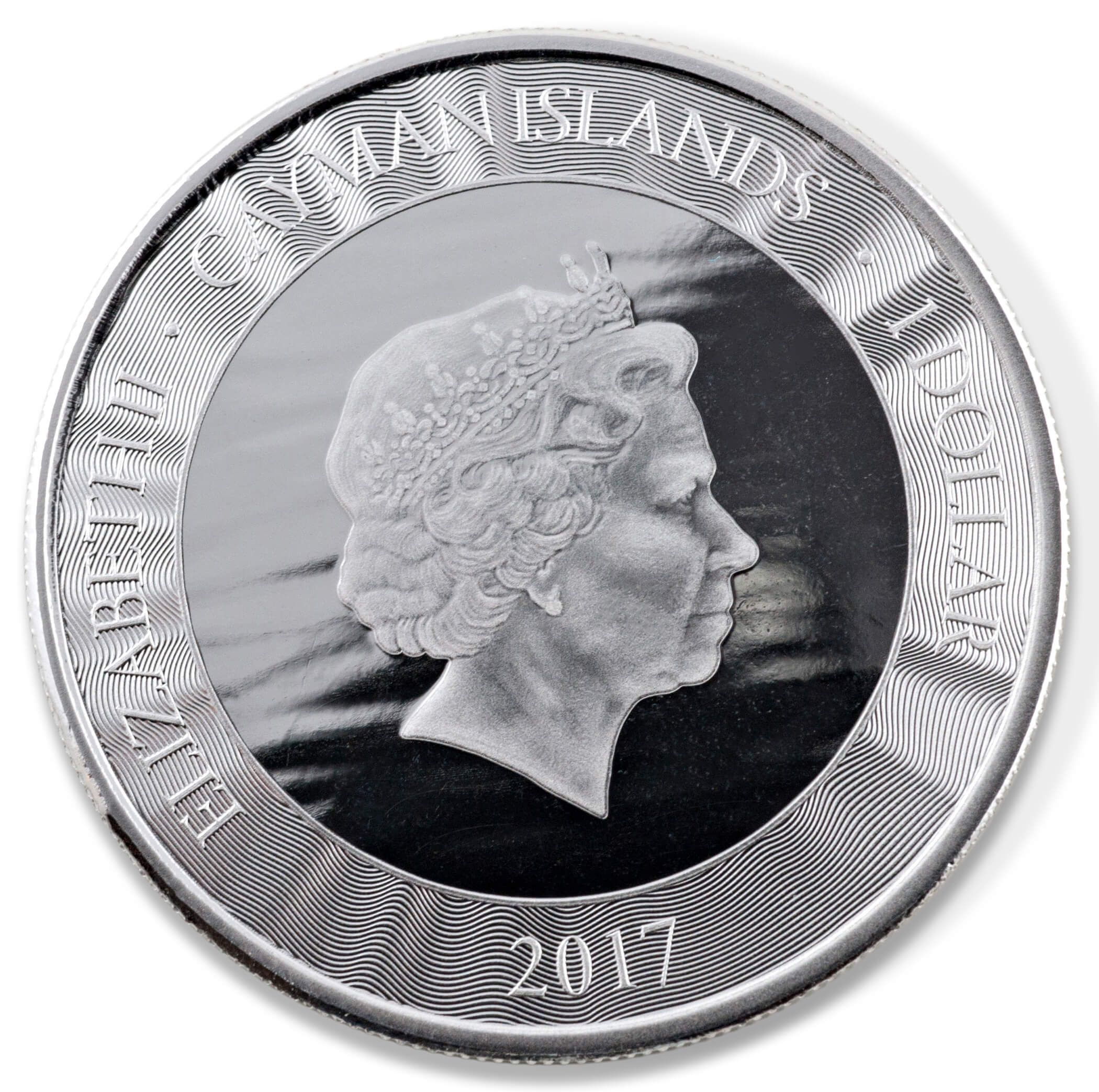 2017 Cayman Islands Marlin 1 oz Silver Coin