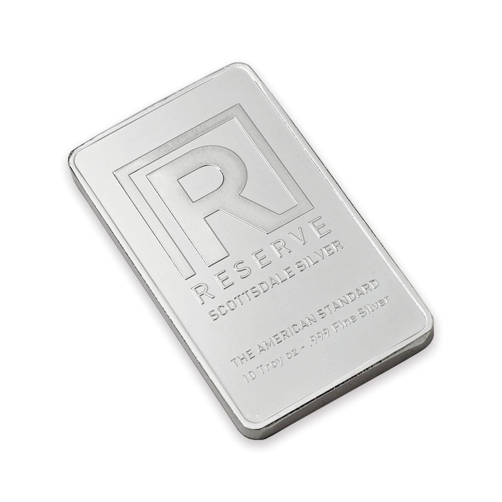 Scottsdale Silver RESERVE 10 Oz Silver Bar