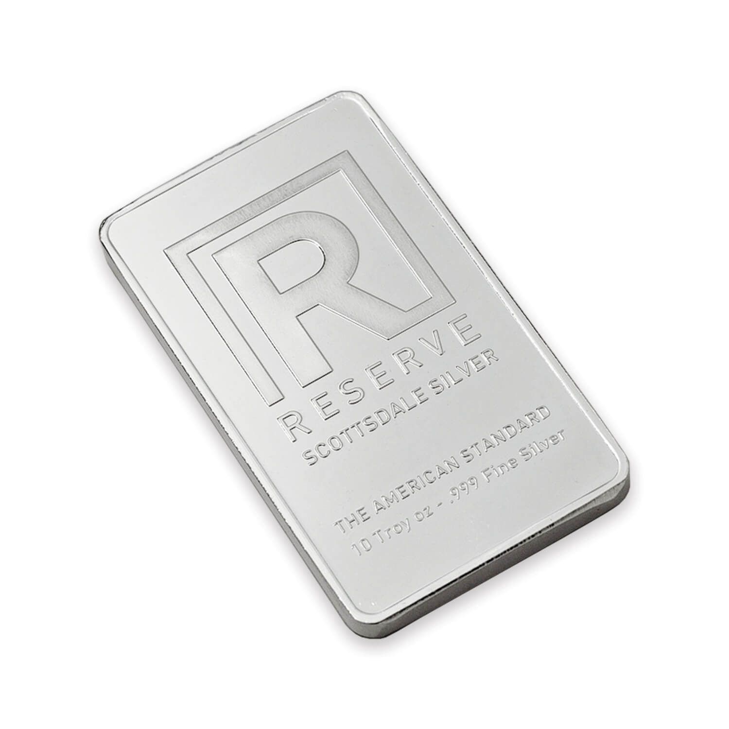 Scottsdale Silver RESERVE 10 Oz Silver Bar