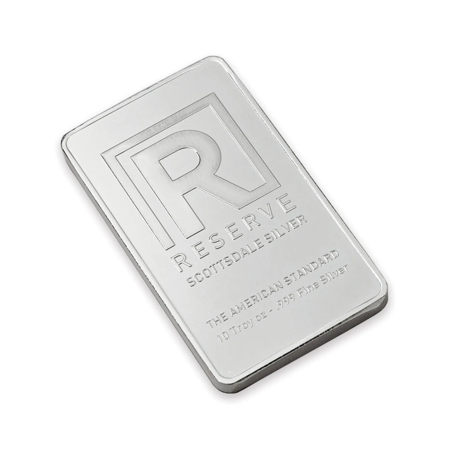 Scottsdale Silver RESERVE 10 Oz Silver Bar