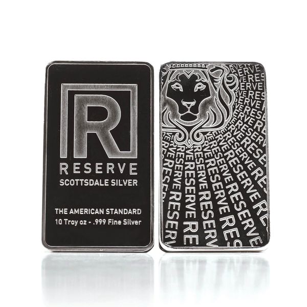 Scottsdale Silver RESERVE 10 Oz Silver Bar