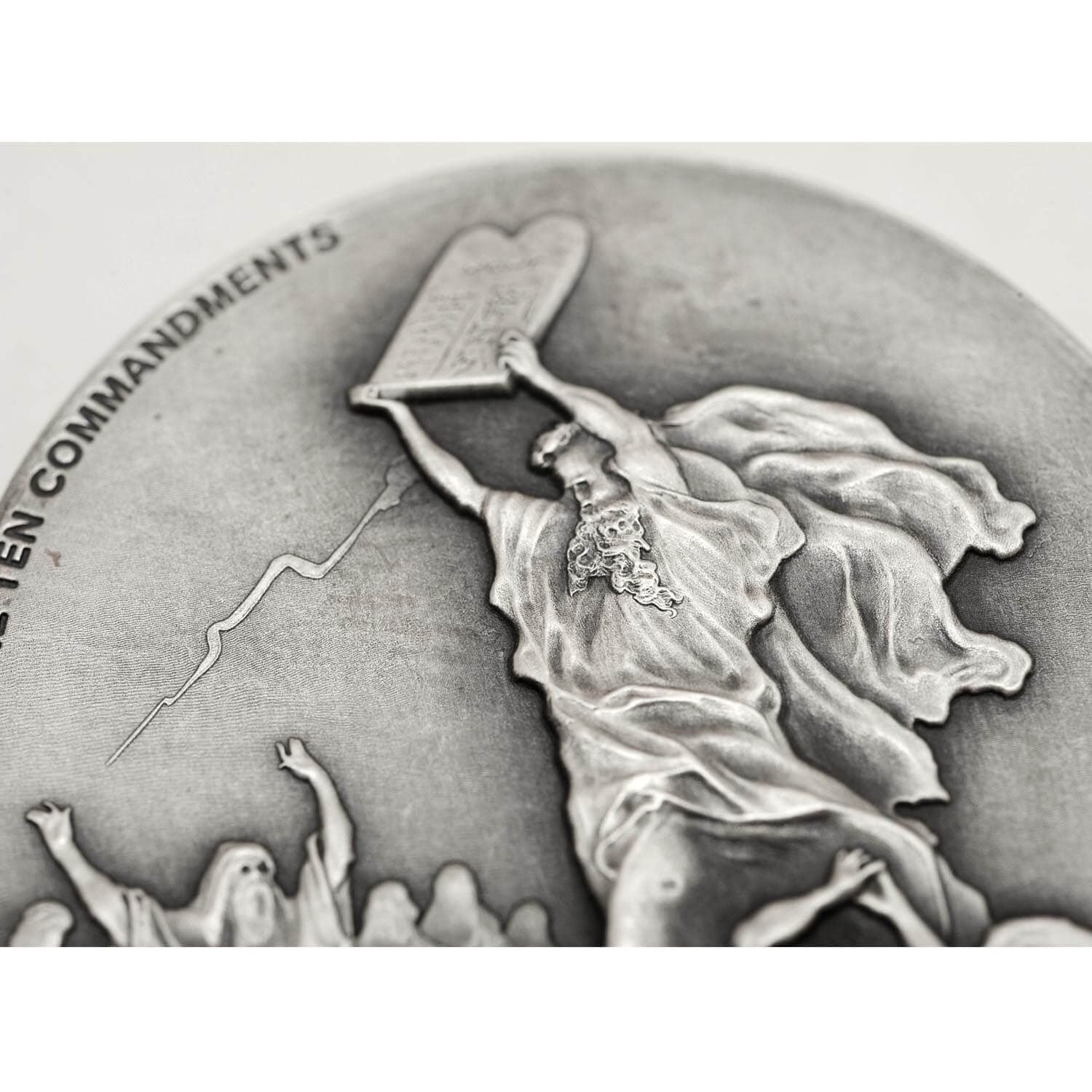 2015 Biblical Series | The Ten Commandments 2 oz Silver Coin