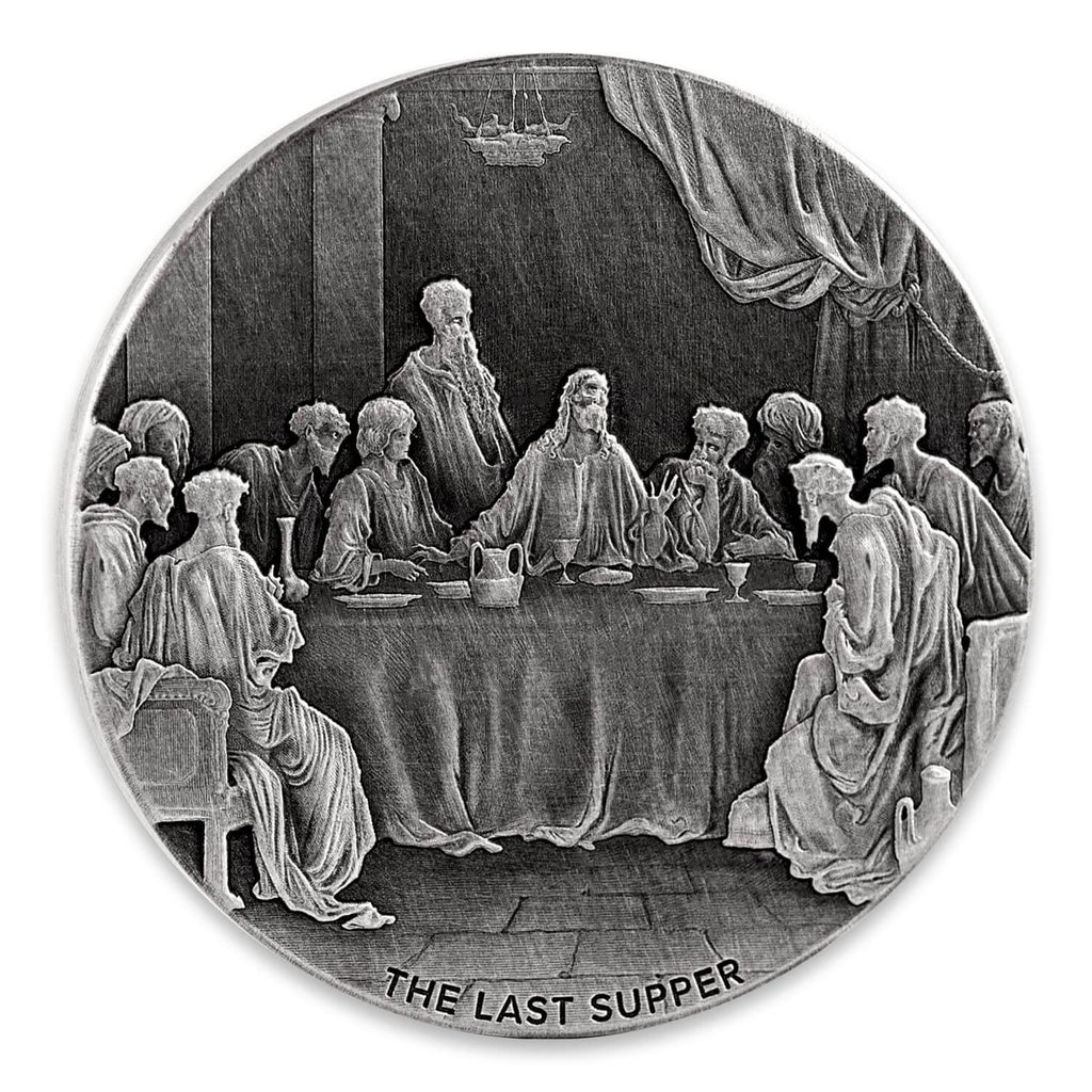 2016 Biblical Series | The Last Supper 2 Oz Silver Coin