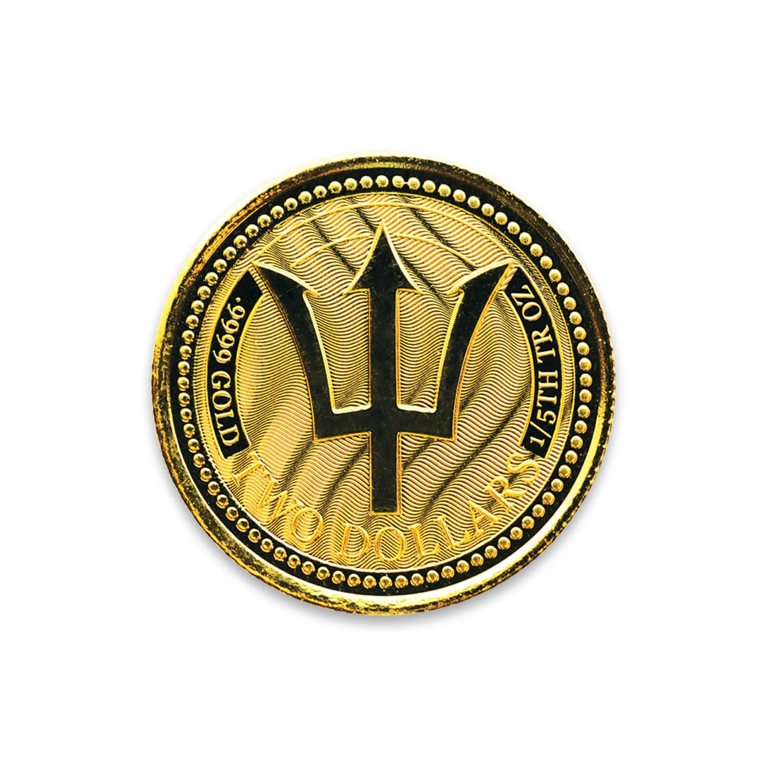 2017 Barbados Trident One-Fifth Ounce Gold Coin Gold Coins
