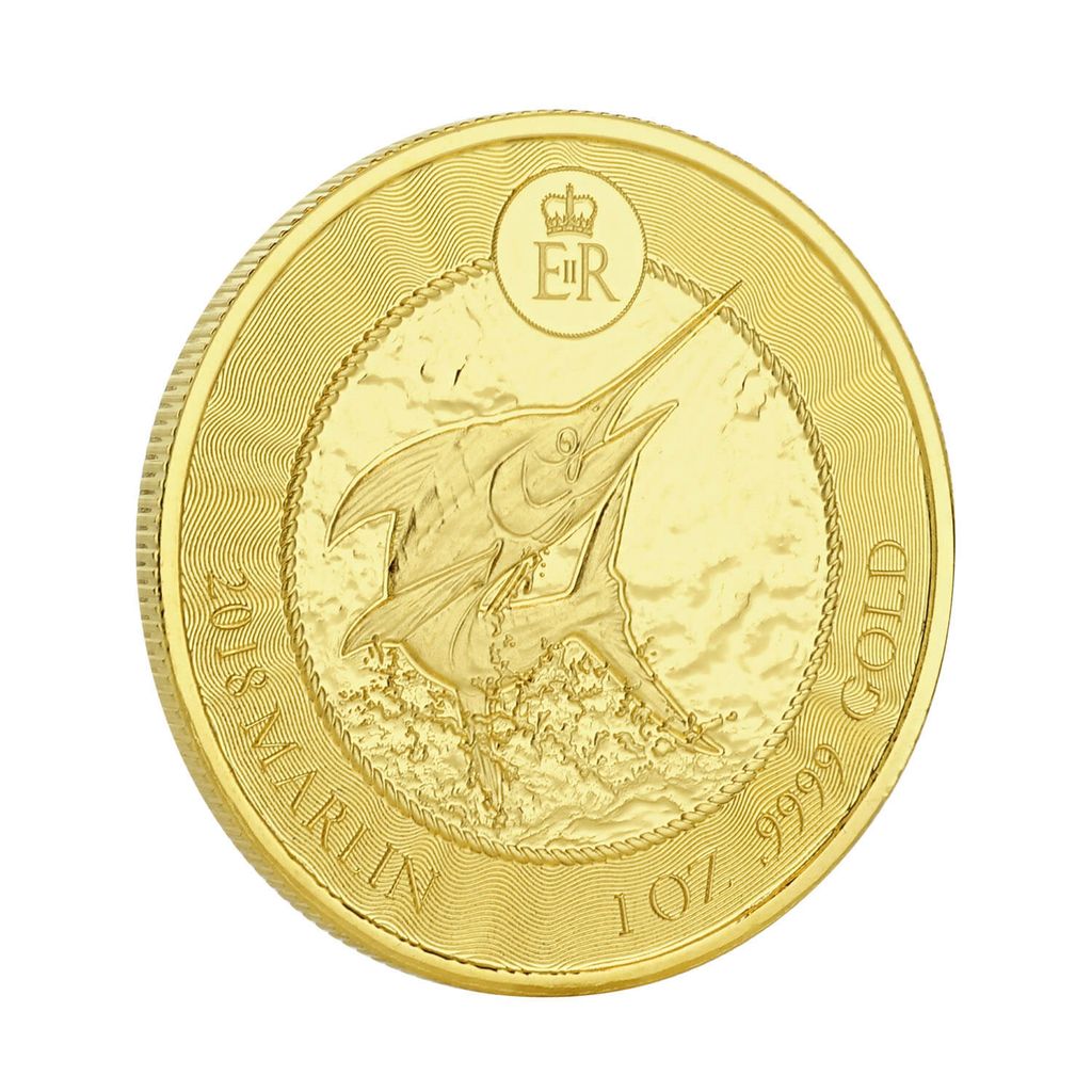 2018 Cayman Islands Marlin 1 oz Gold Coin Gold Coins