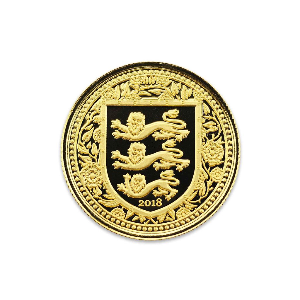 2018 Royal Arms of England 1/5 oz Gold Coin