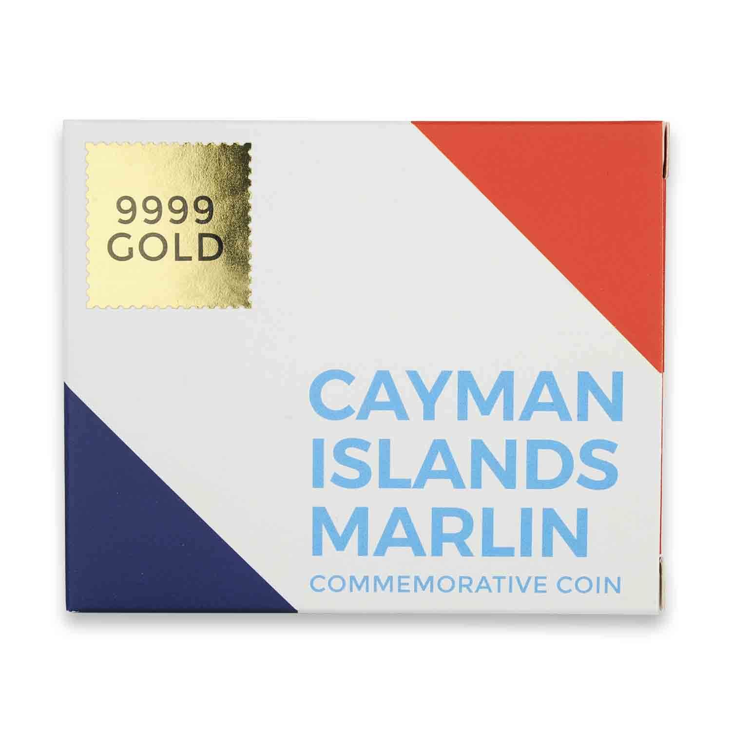 2018 Cayman Islands Marlin 1 oz Gold Color Coin