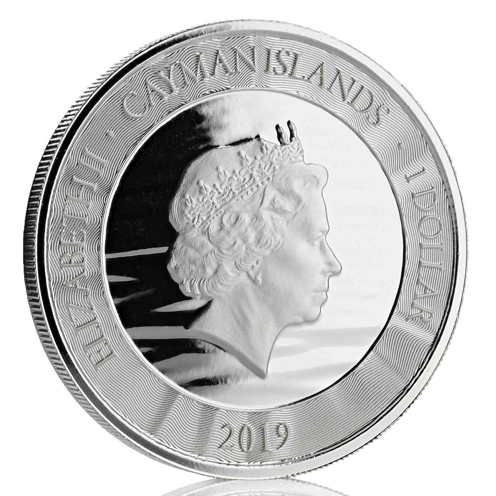 2019 Cayman Islands Marlin 1 oz Silver Coin | Scottsdale Mint
