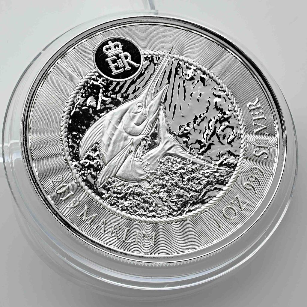 2019 Cayman Islands Marlin 1 oz Silver Coin | Scottsdale Mint