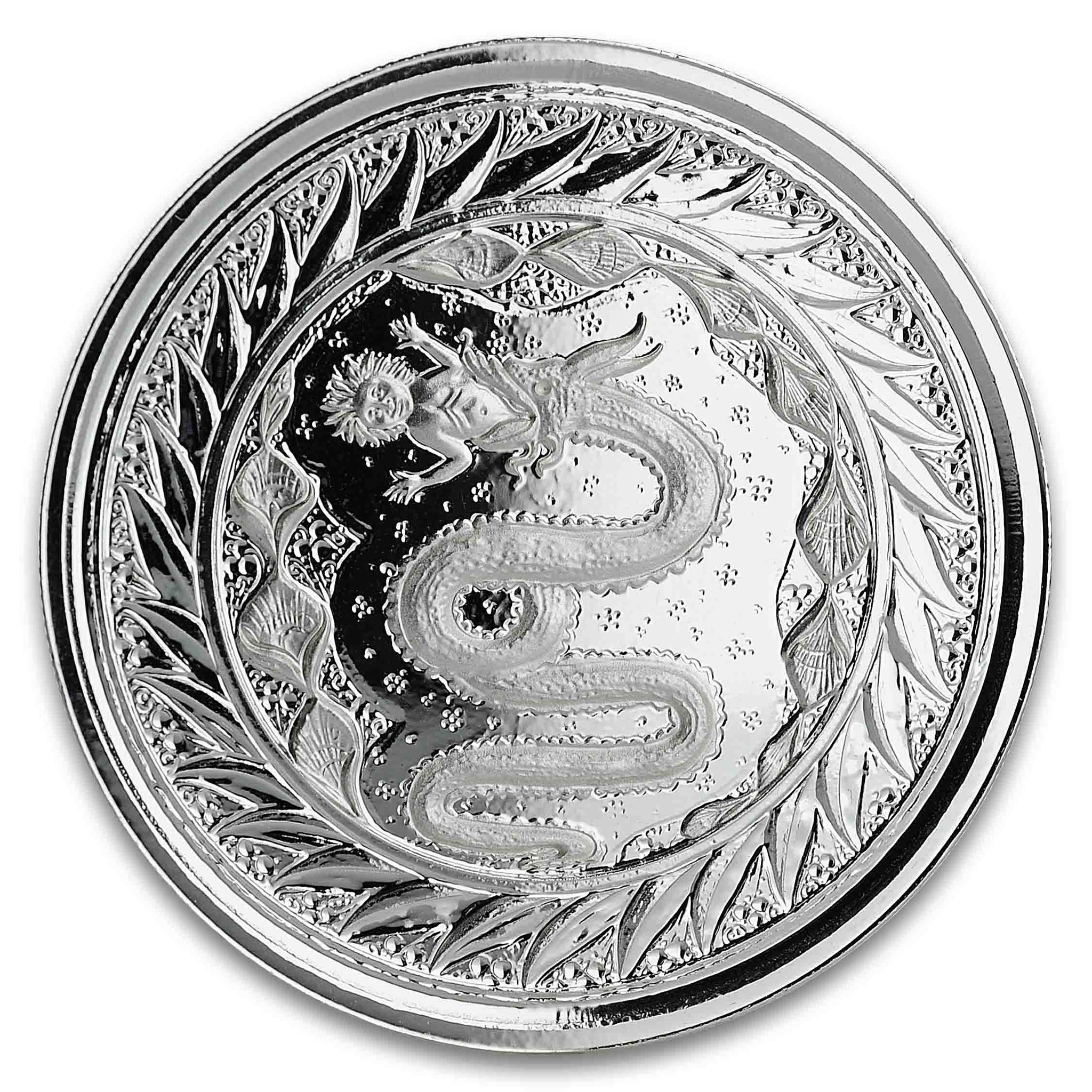2020 Samoa Serpent of Milan 1 oz Silver Coin