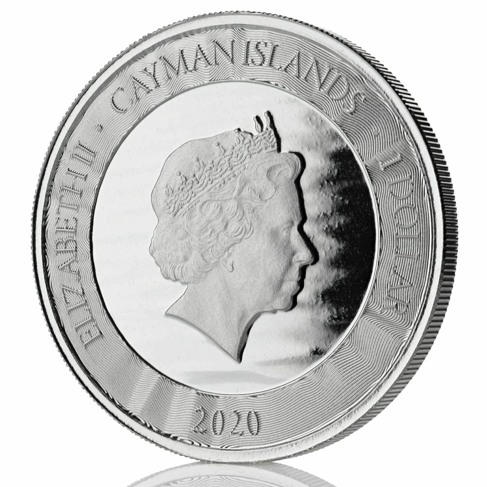2020 Cayman Islands Marlin 1 oz Silver Coin