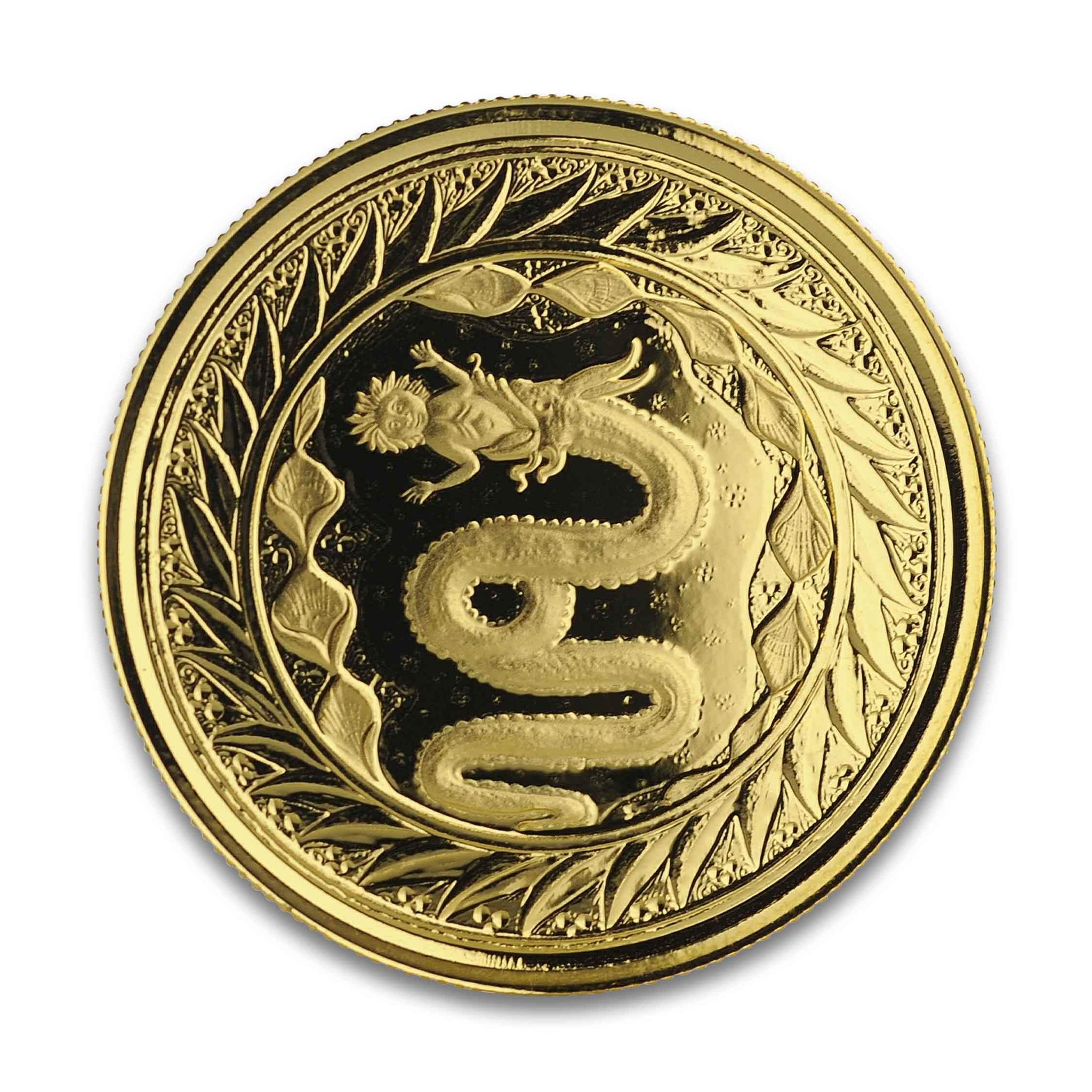 2020 Samoa Serpent of Milan 1 oz Gold Coin