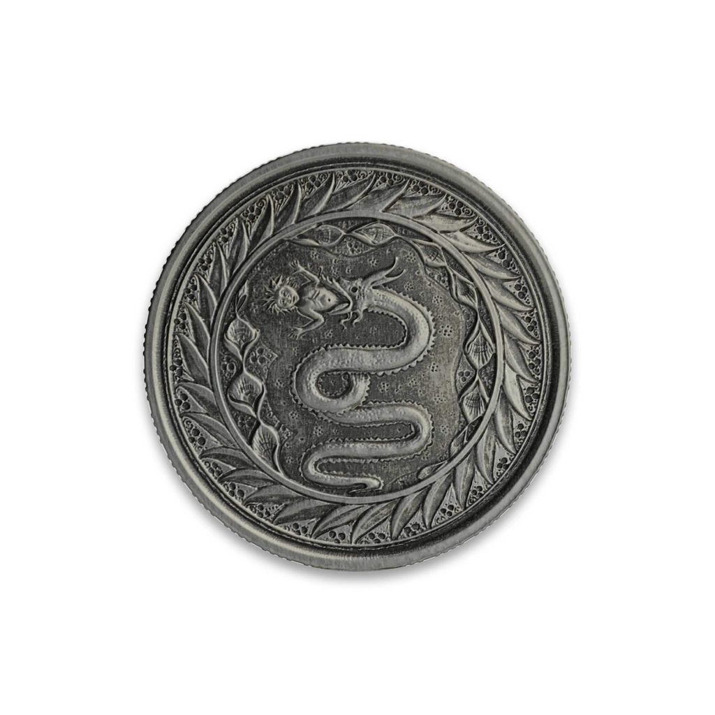 2020 Samoa Serpent of Milan Half-Ounce Antique-Proof Silver Coin
