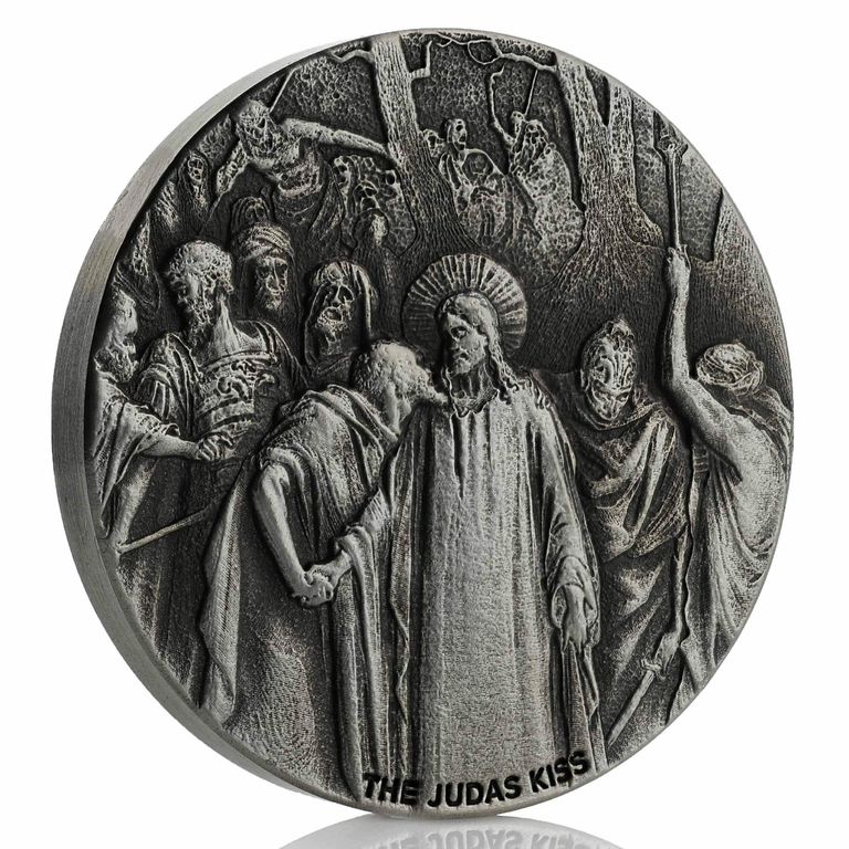 2020 Biblical Series | Jesus Walking on the Sea 2 oz Silver Coin