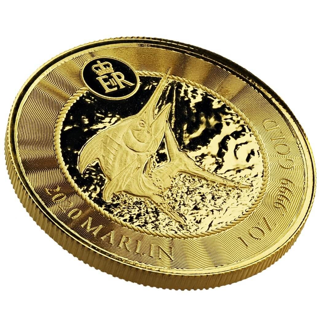2020 Cayman Island Marlin 1 oz Gold Coin