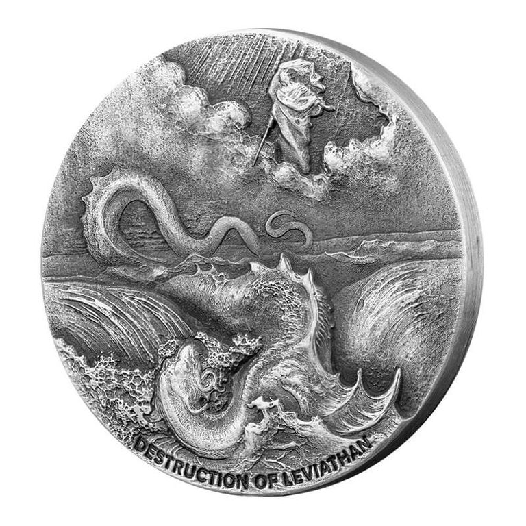 Buy 2020 Biblical Series | Destruction of Leviathan 2 oz Silver Coin ...