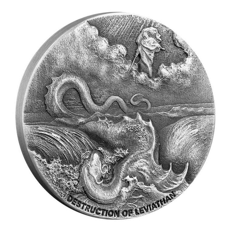 Buy 2020 Biblical Series | Destruction of Leviathan 2 oz Silver Coin ...