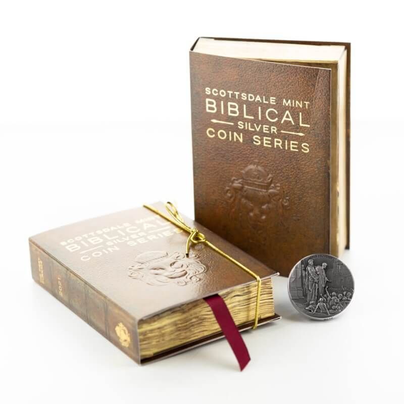 2021 Biblical Series | Jesus Delivered To Be Crucified 2 oz Silver Coin ...