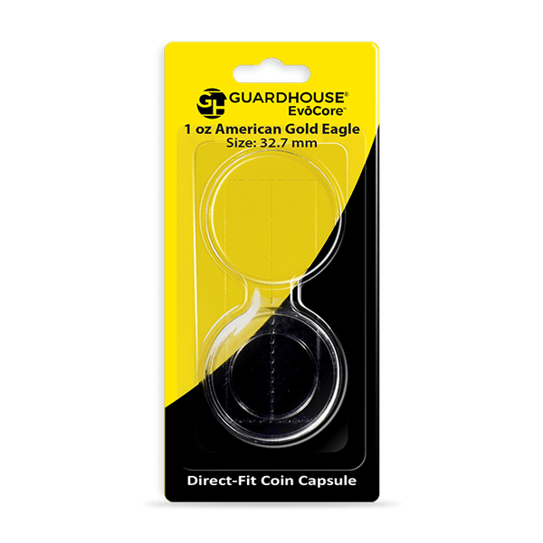 32mm Generic Coin Single Capsule (Empty) | Scottsdale Mint