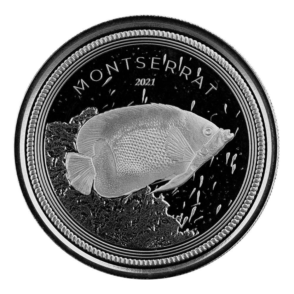 Shop 2021 EC8 Montserrat 1 oz Silver Coin BU