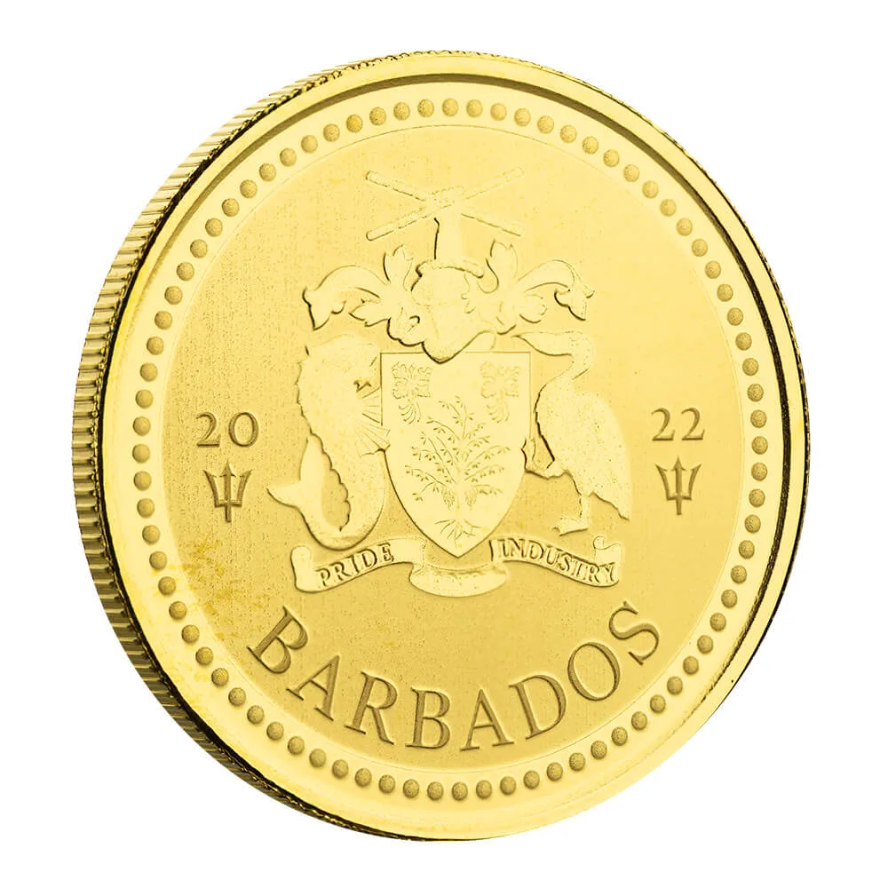 Shop 2022 Barbados Trident 1 oz Gold Coin