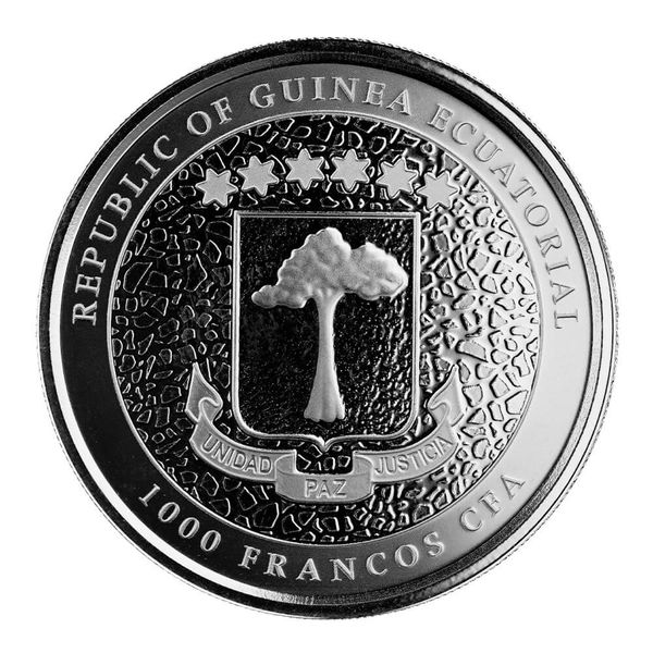 Shop the 2021 Equatorial Guinea Giraffe 1 oz Silver Coin