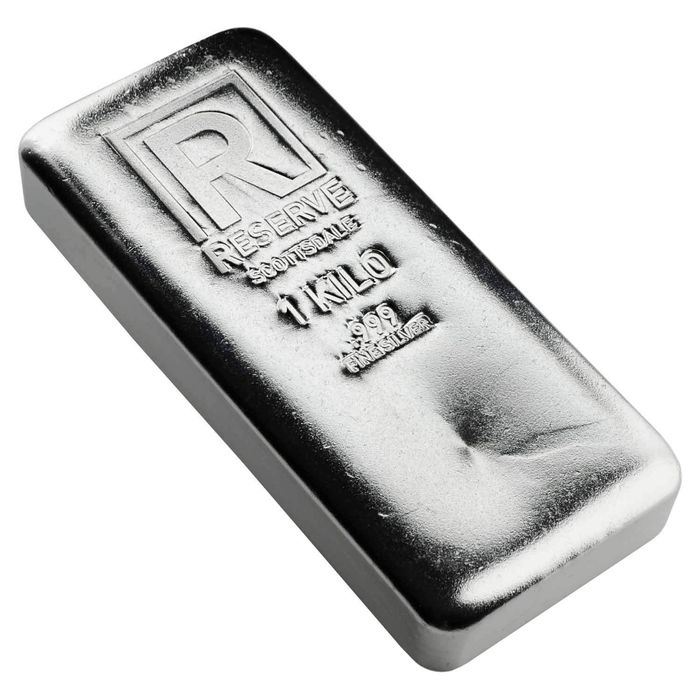 Scottsdale Silver RESERVE Kilo Silver Bar