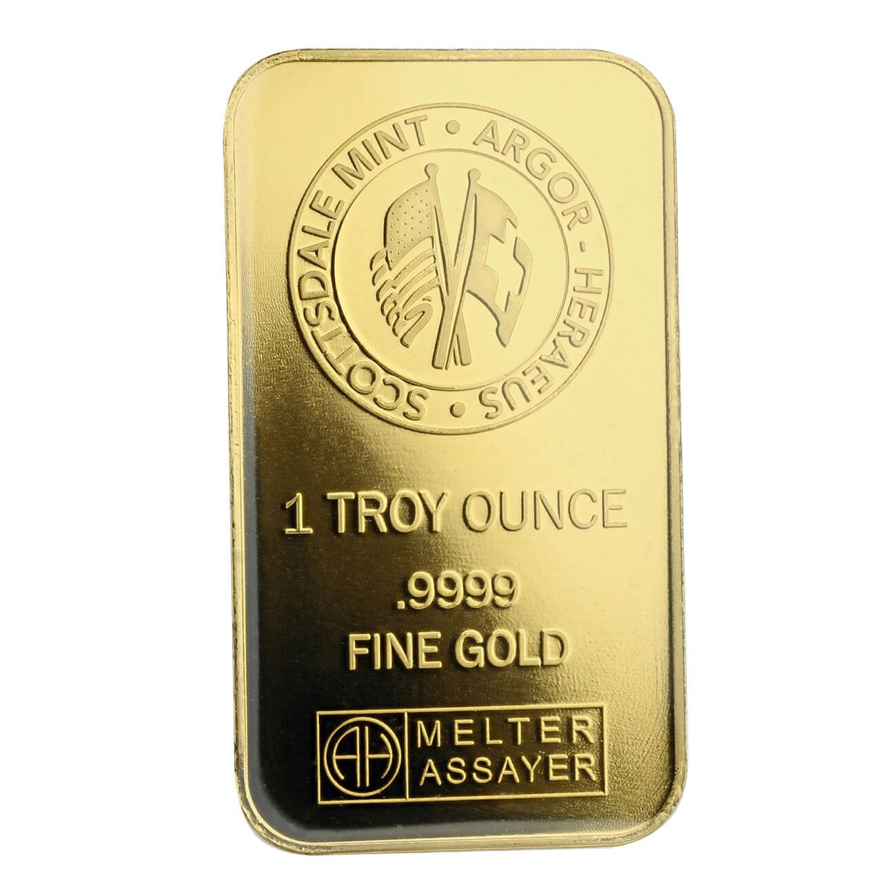 1 Ounce Gold Bars for Sale .999 Fine Gold
