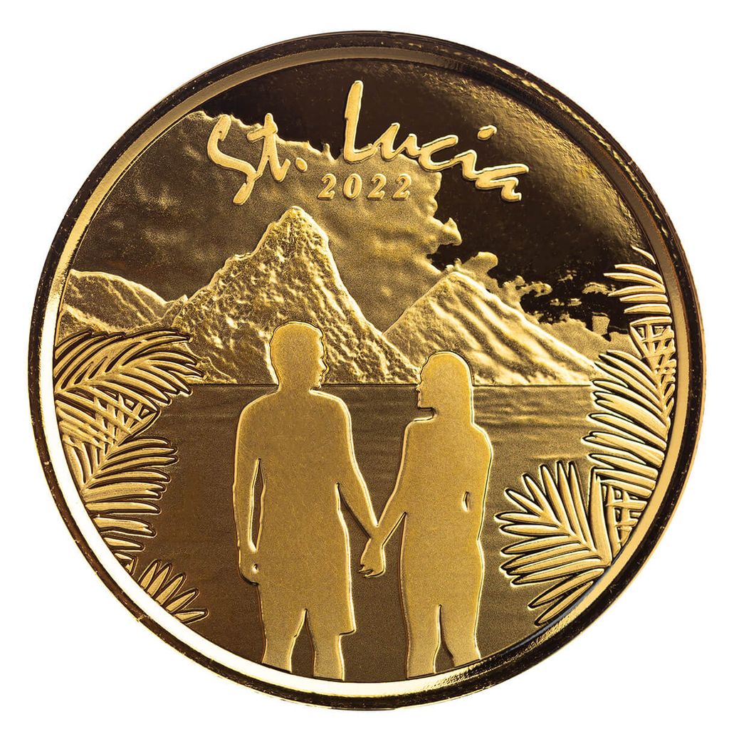 Shop 2022 EC8 Anguilla 1 oz Gold Coin