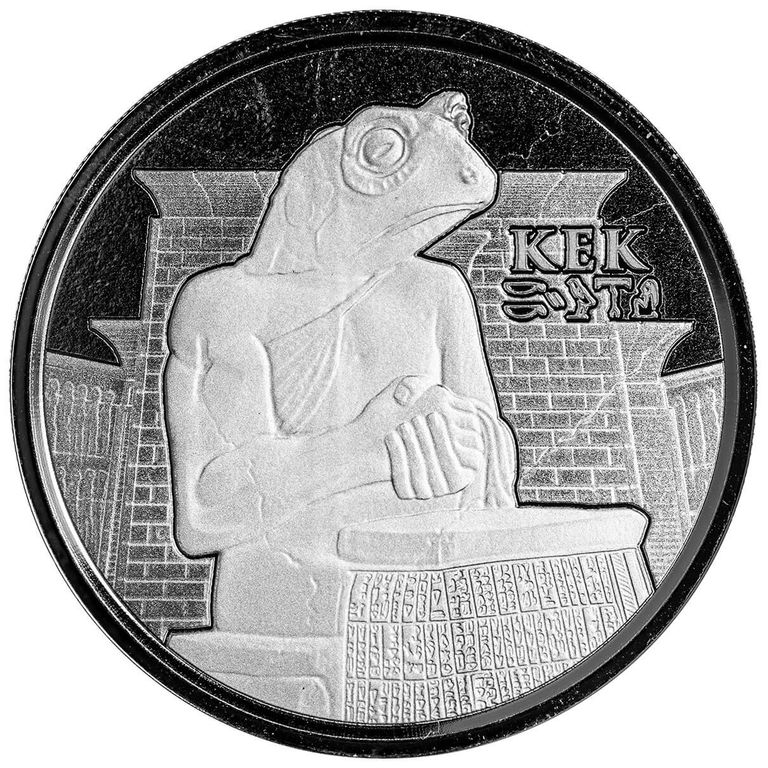 Shop 2022 ERS Kek 1 oz Proof-Like Silver Coin