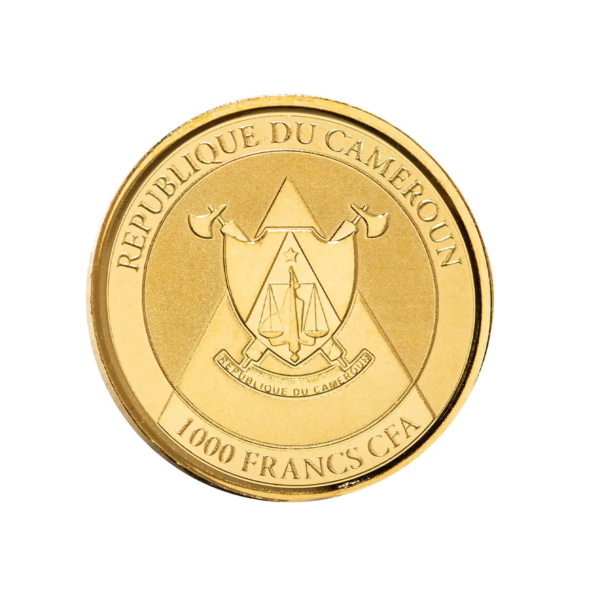 One Tenth oz Gold Coin 2022 Cameroon Cheetah