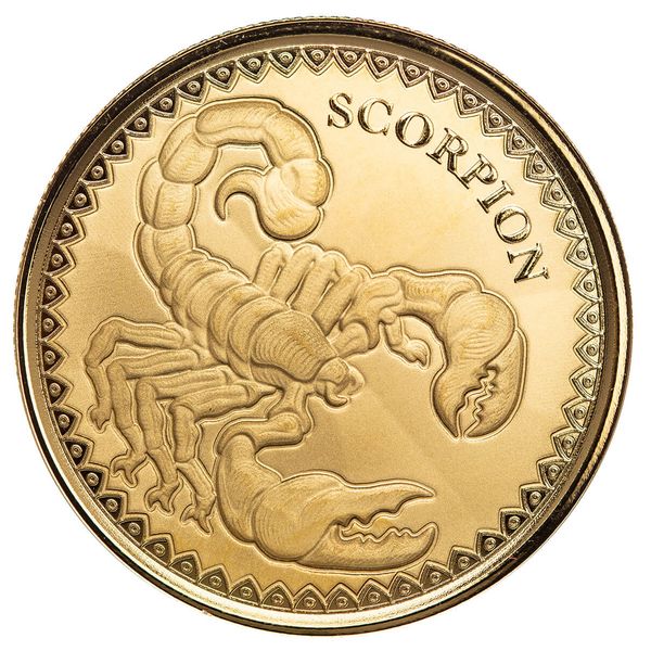 2022 Chad Scorpion 1 oz Gold Proof Coin