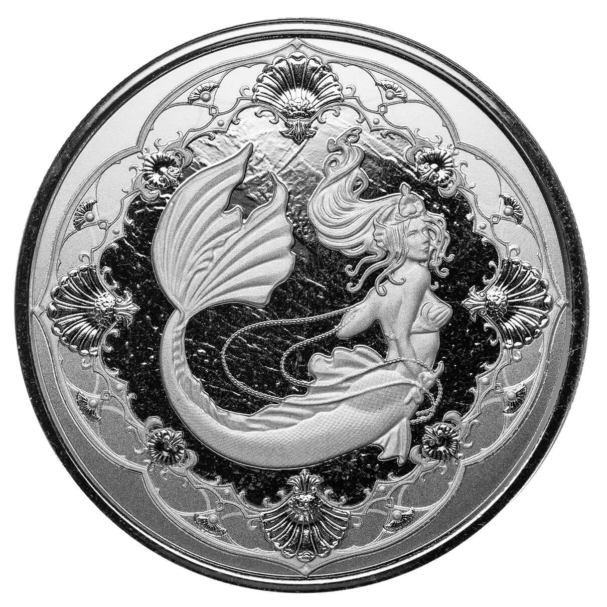 2022 Samoa Pacific Mermaid Princess of the Seas 1 oz Silver Coin