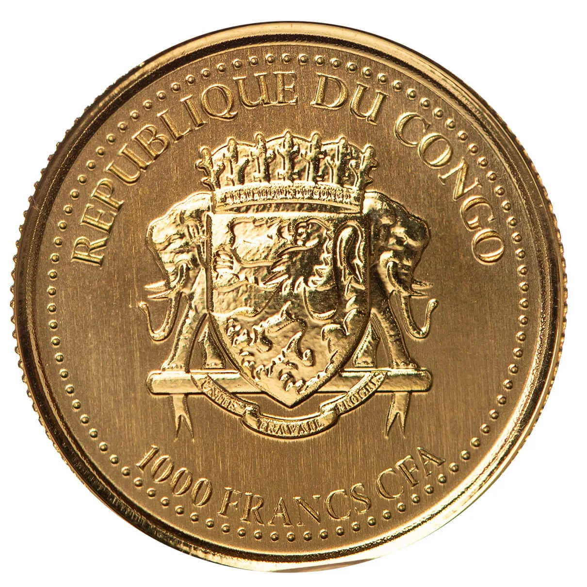 2023 Congo Silverback Gorilla Tenth oz Gold Proof Coin