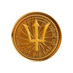 2023 Barbados Trident 1/10 oz Gold Coin