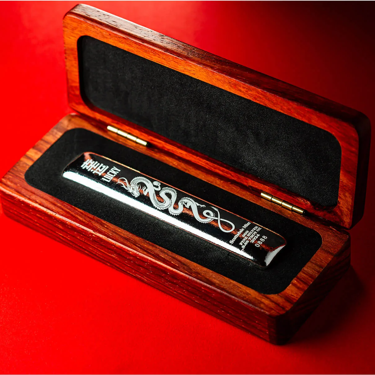 Lucky Dragon Bar Display Box | Scottsdale Mint