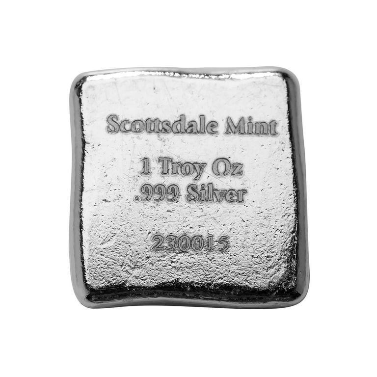Buy Scottsdale Silver Lion 1 oz .999 Silver Cast Bar fine silver coins ...