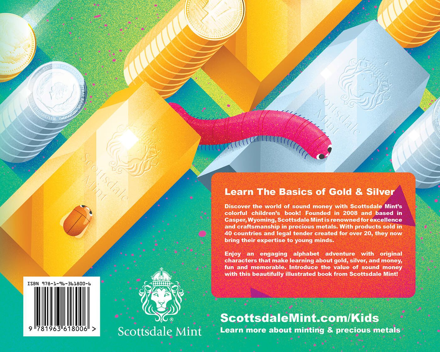 The ABCs of Gold & Silver; Silver Precious Metals Letter Kids Book