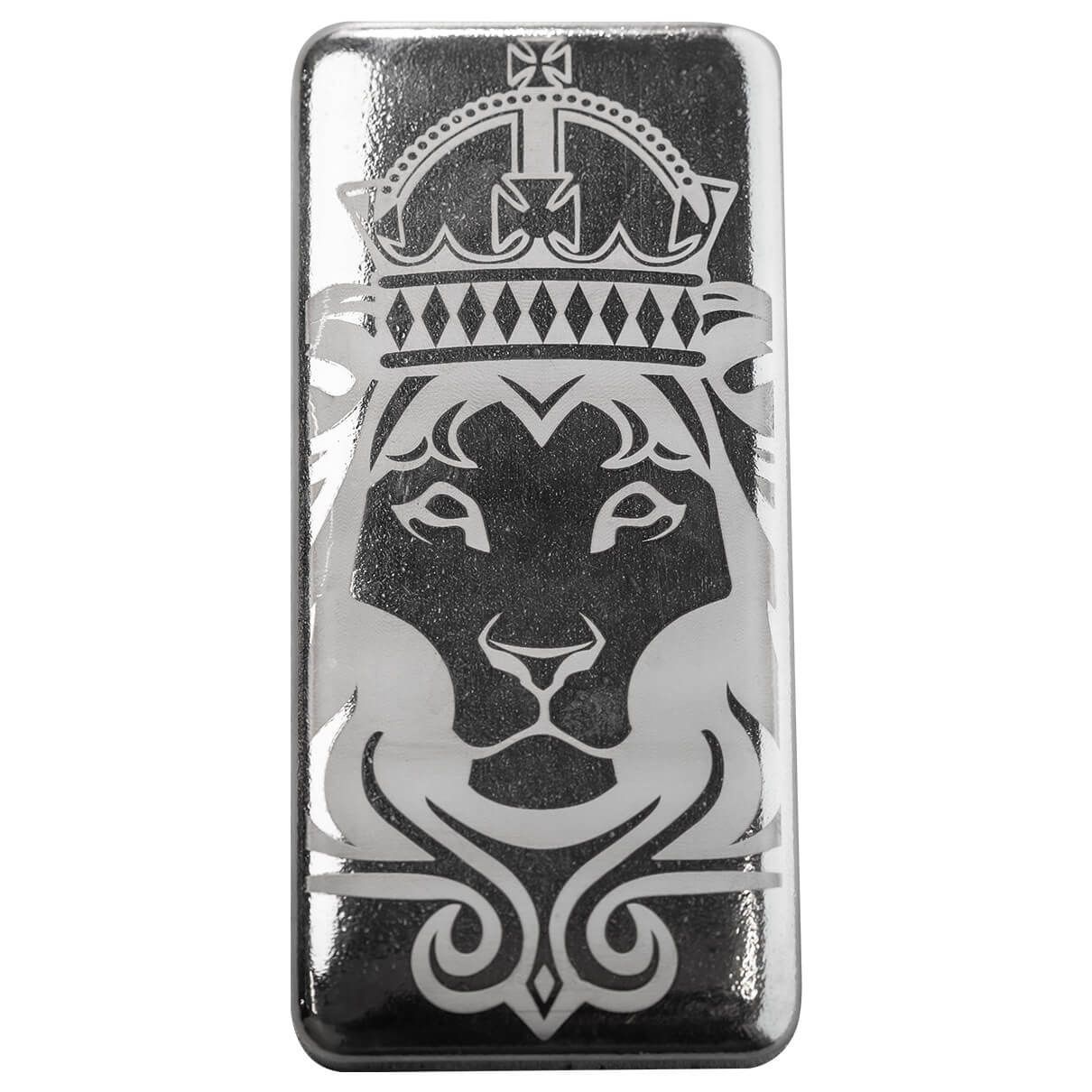 Scottsdale Lion Engraved One Kilo Cast Silver Bar | Scottsdale Mint