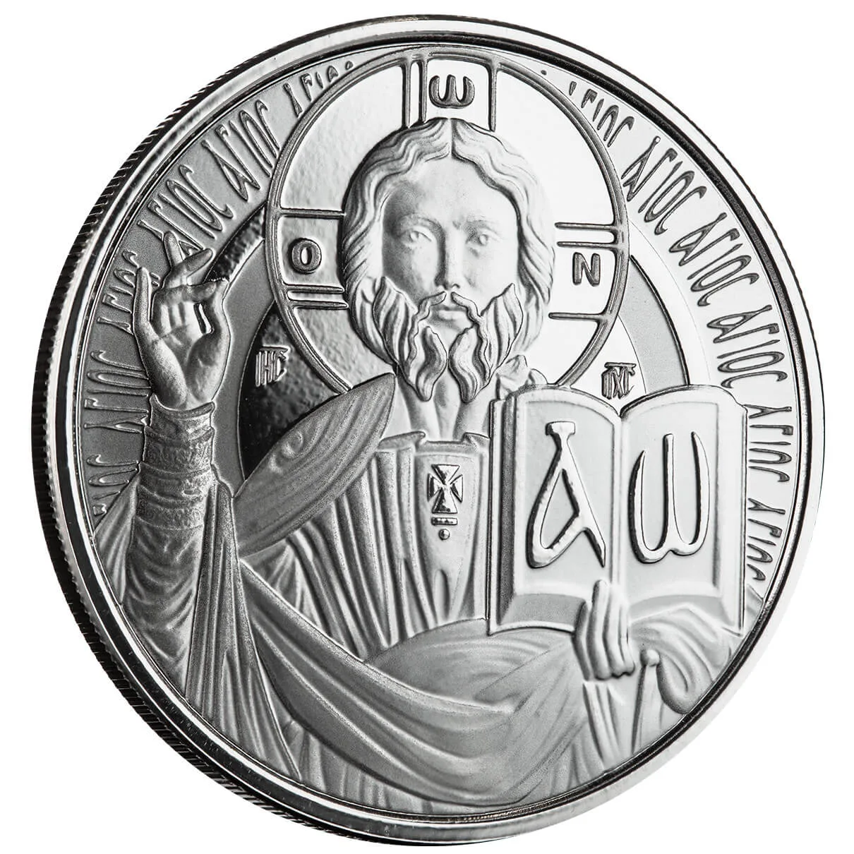 2021 Samoa Light of Christ 1 oz Silver Proof-Like Coin
