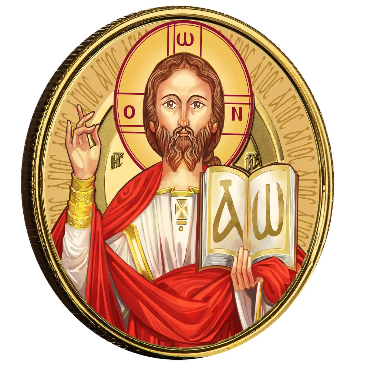 Shop 2023 Samoa Jesus Collection The Teacher 1 oz Gold Color Coin