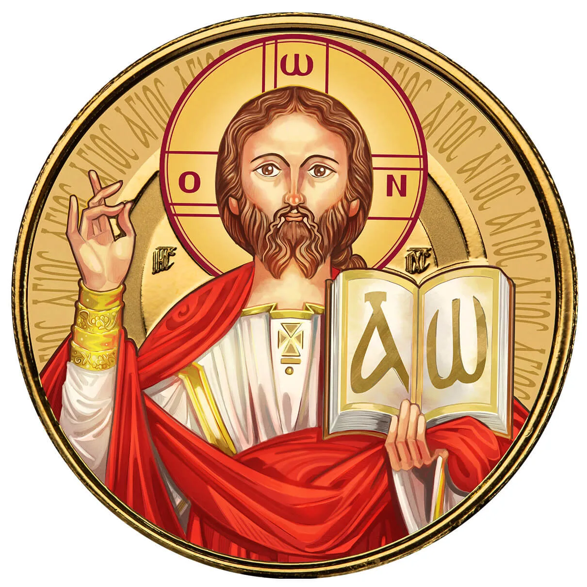 Shop 2023 Samoa Jesus Collection The Teacher 1 oz Gold Color Coin